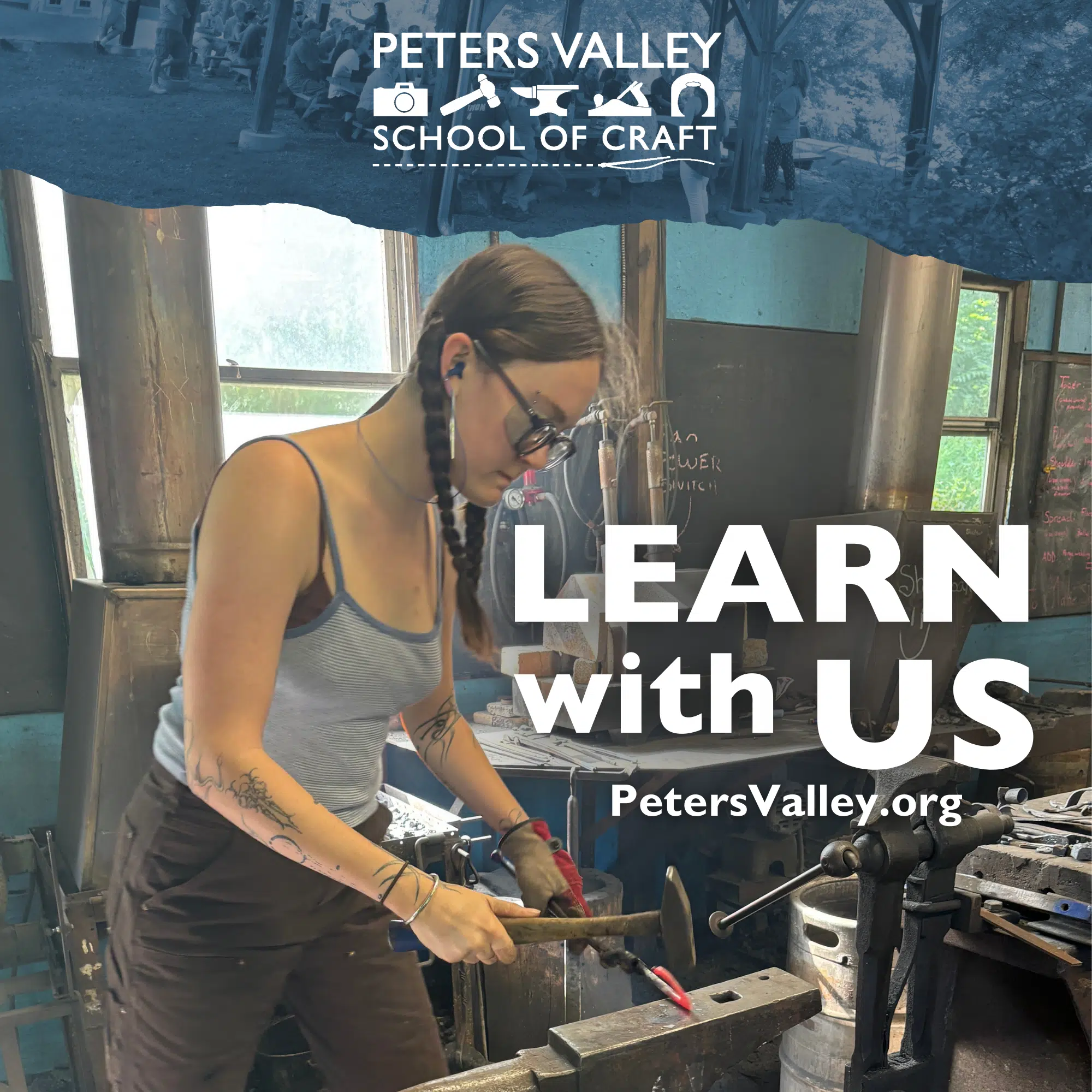 Peters Valley School of Craft | Learn with us in the Delaware Water Gap